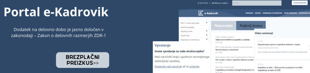 Dodatek na delovno dobo – pravica in izračun po ZDR-1